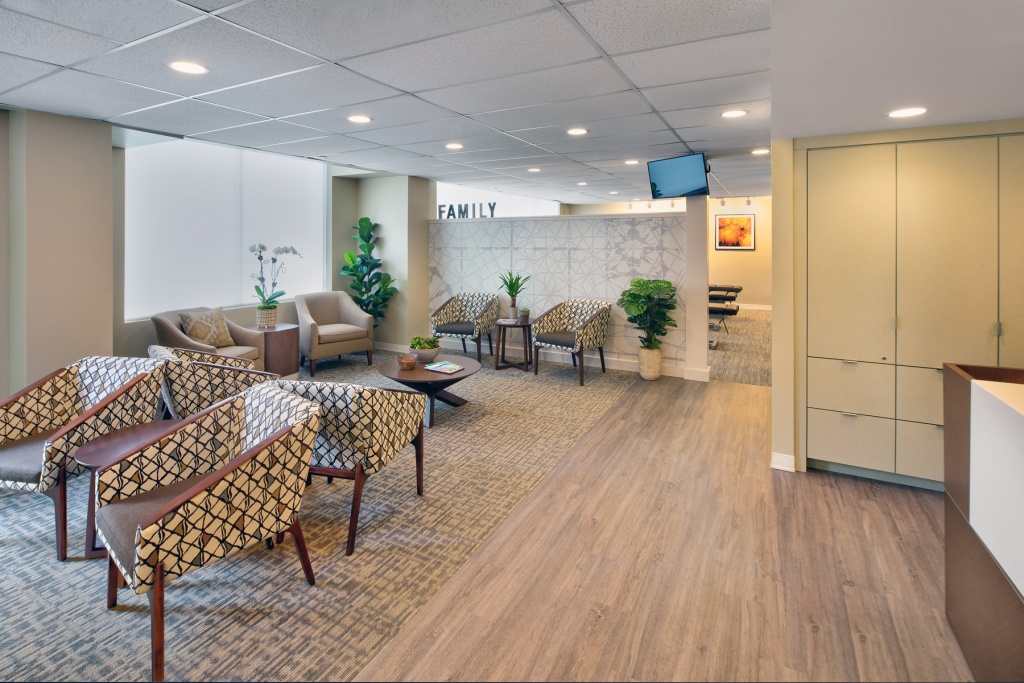 The latest in healthcare interior design for chiropractic offices